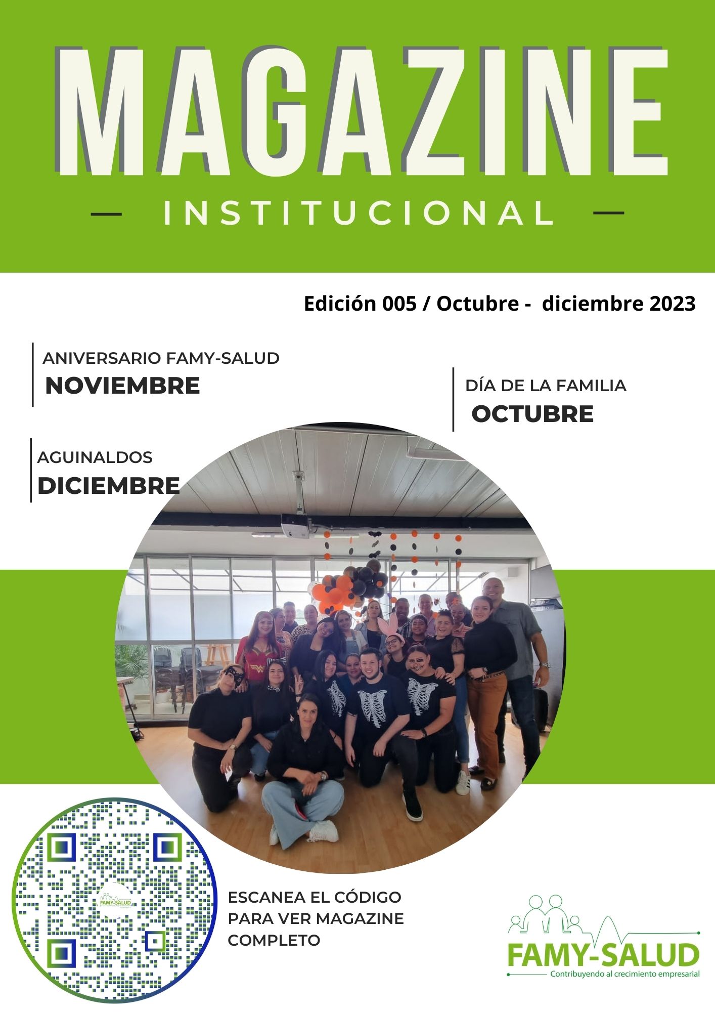 Entérate de todo lo ocurrido de octubre a diciembre en nuestro Magazine
